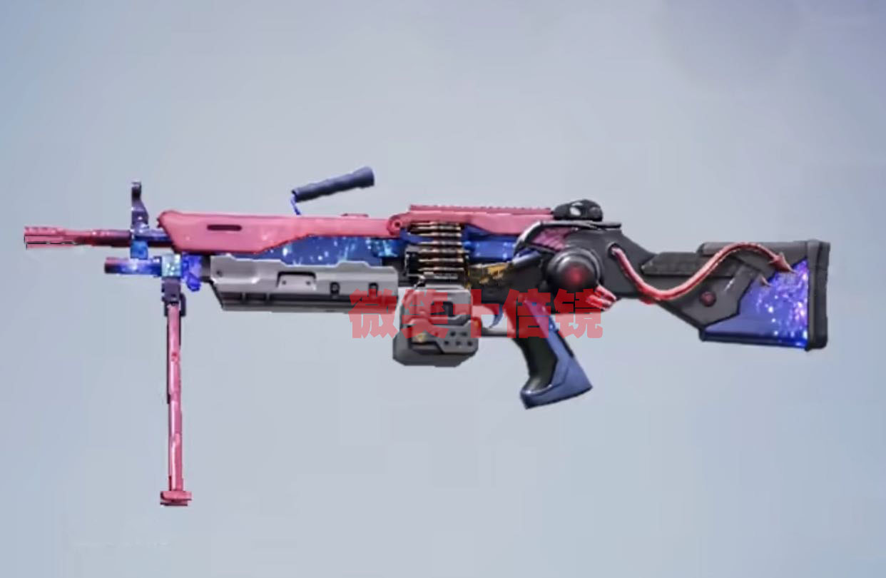 “吃鸡”星之彼岸枪皮！外观颇有科技感！首款AUG特效枪来了！