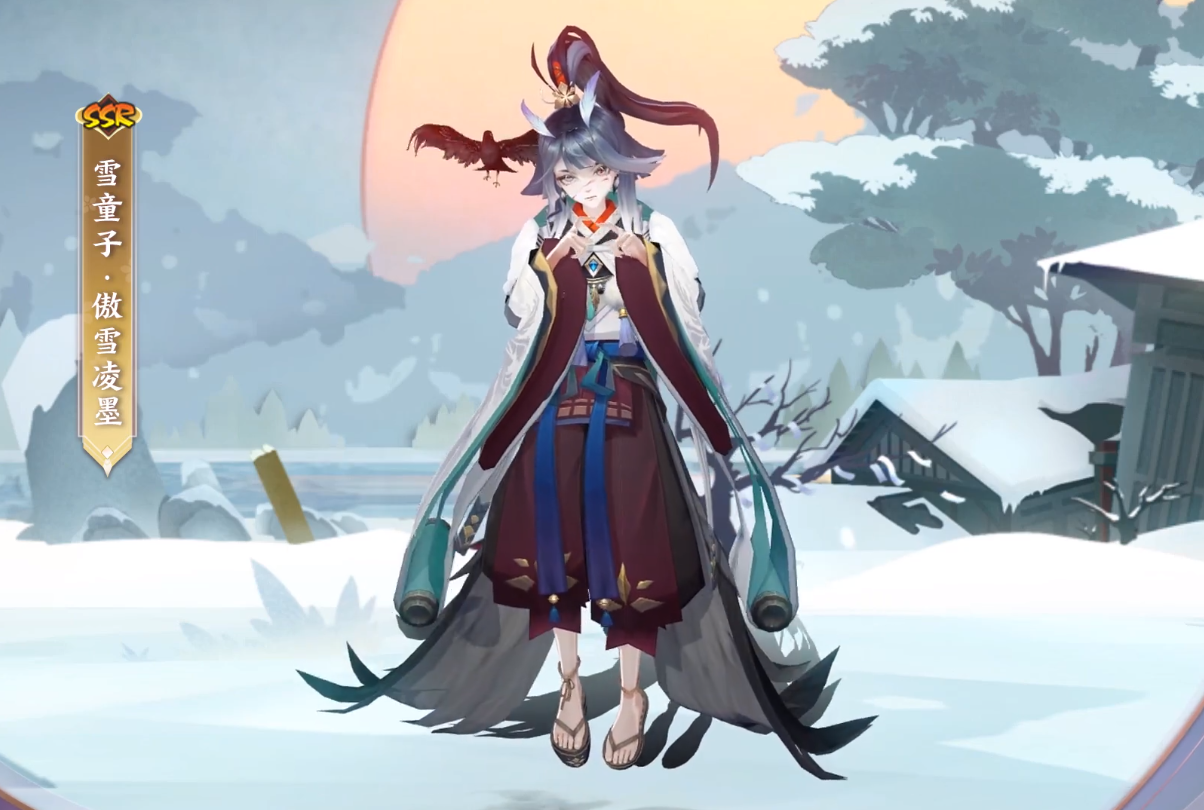 阴阳师评分8 92花合战皮肤出炉雪童子化身清冷公子哥