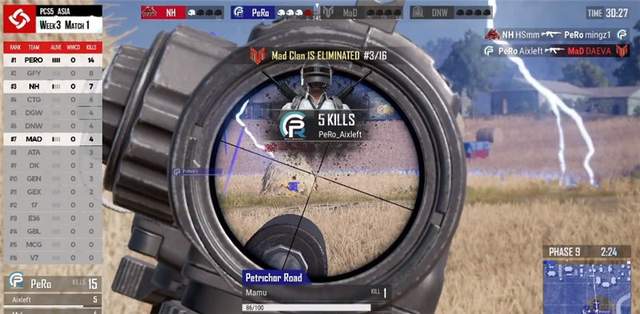 PCS5总决赛：PeRo两局30个头杀疯，NH实力遭质疑，全员战神自证