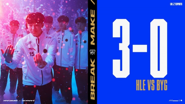 HLE3-0轻松击败BYG，晋级小组赛，如果中单不被禁赛结果会不同吗