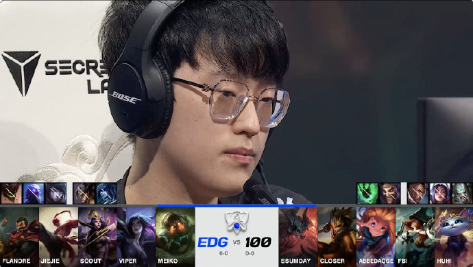 EDG击败100T，拿下S赛开门红！Scout两次单杀，jiejie节奏起飞