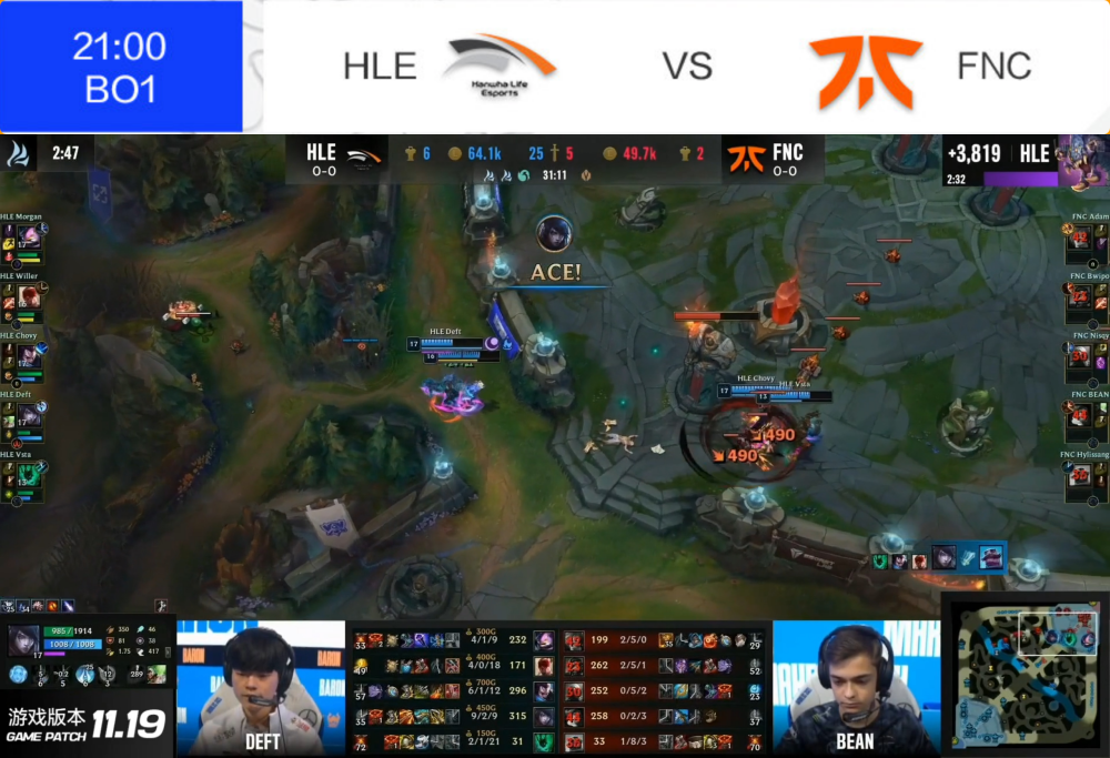 S11峡谷赛事速递：小组赛首日LCK四战全胜，悠米成为一大杀器