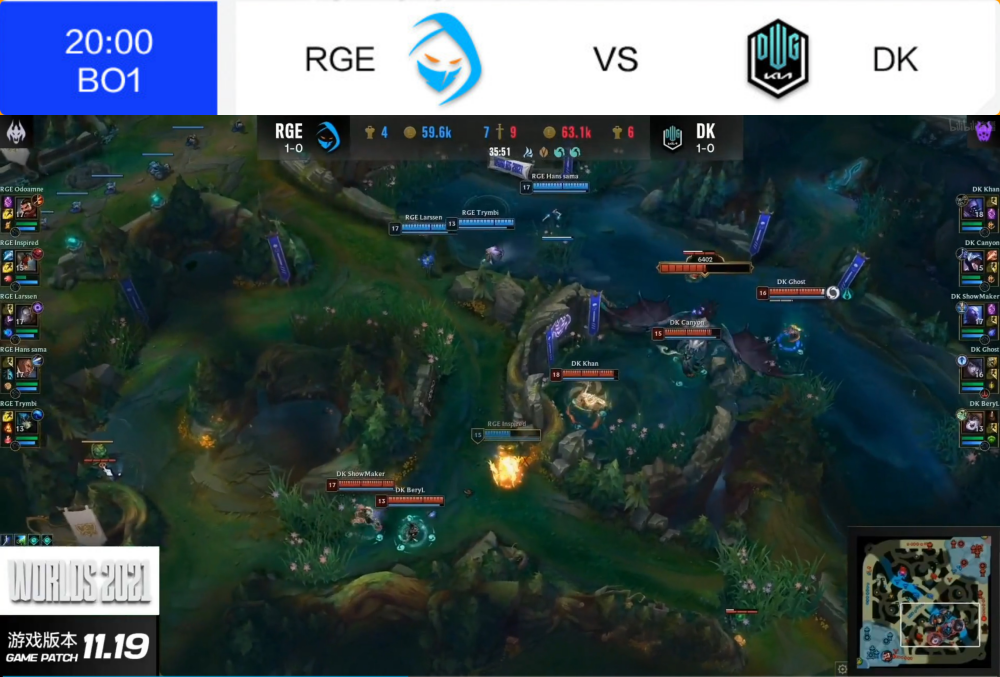 S11峡谷赛事速递：两极反转，LPL四战全胜，DK保住了LCK最后门面