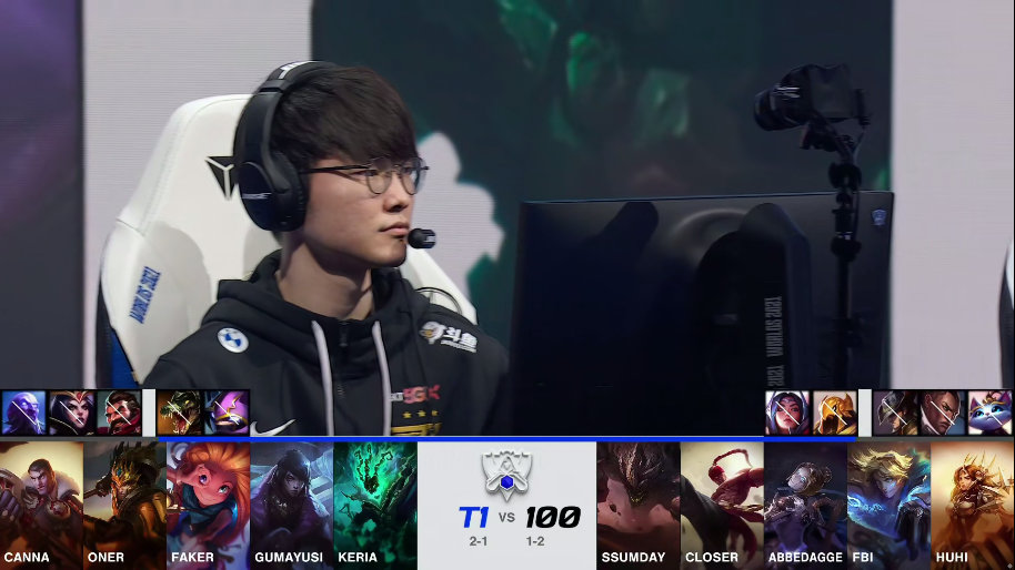 T1小组赛双杀100T，与EDG携手晋级8强，B组头名之争仍在继续