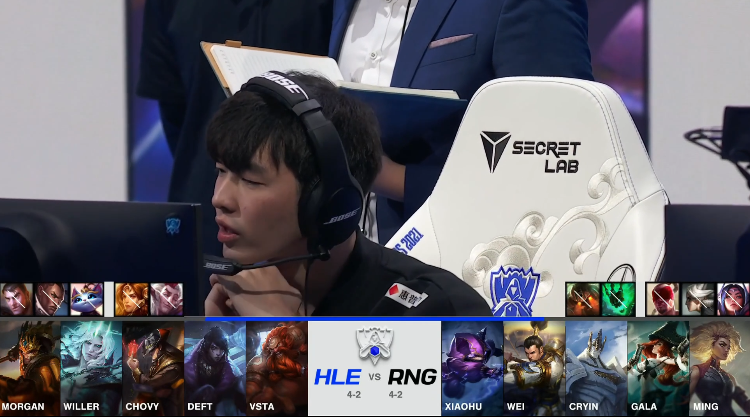 英雄联盟小组淘汰赛第三日战况，RNG加赛复仇HLE第一出线