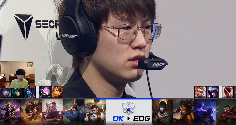 “不遇到EDG，RNG至少都是亚军”，Doinb替RNG感到可惜，小虎放话：我们打DK也能赢