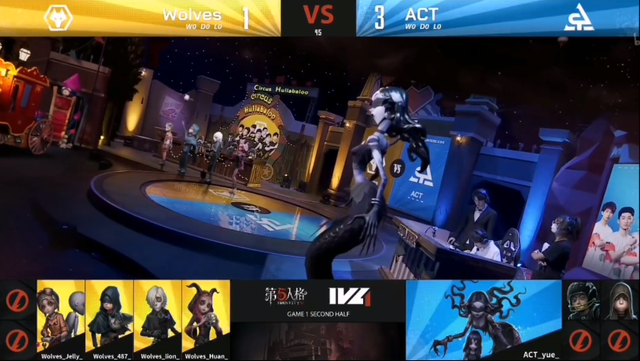 IVL秋季赛：Yue破轮关键四抓，ACT战胜强敌Wolves