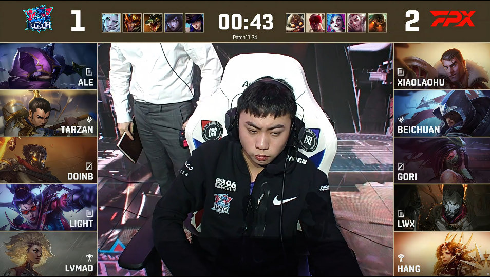 FPX 3-1 LNG：翔掌门手刃“泼猴”，Doinb不敌旧主