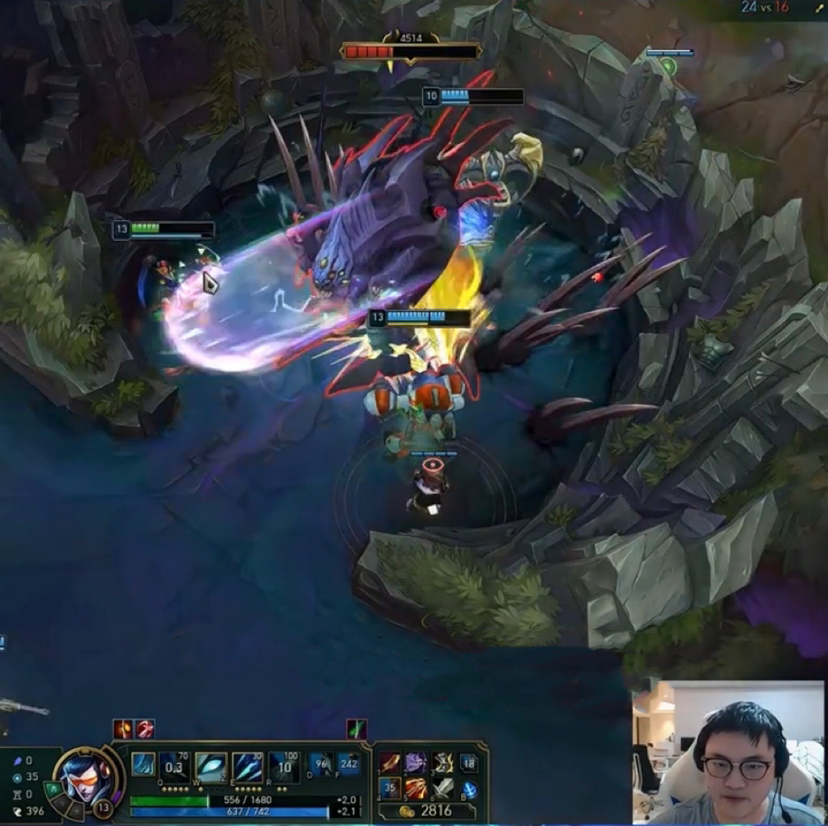 Uzi撞车Chovy，对线抖一中，乌兹开局自信放话：两级就要越他塔