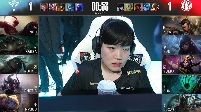 Karsa节奏完美，V5让一追二战胜IG，Zika尽力了