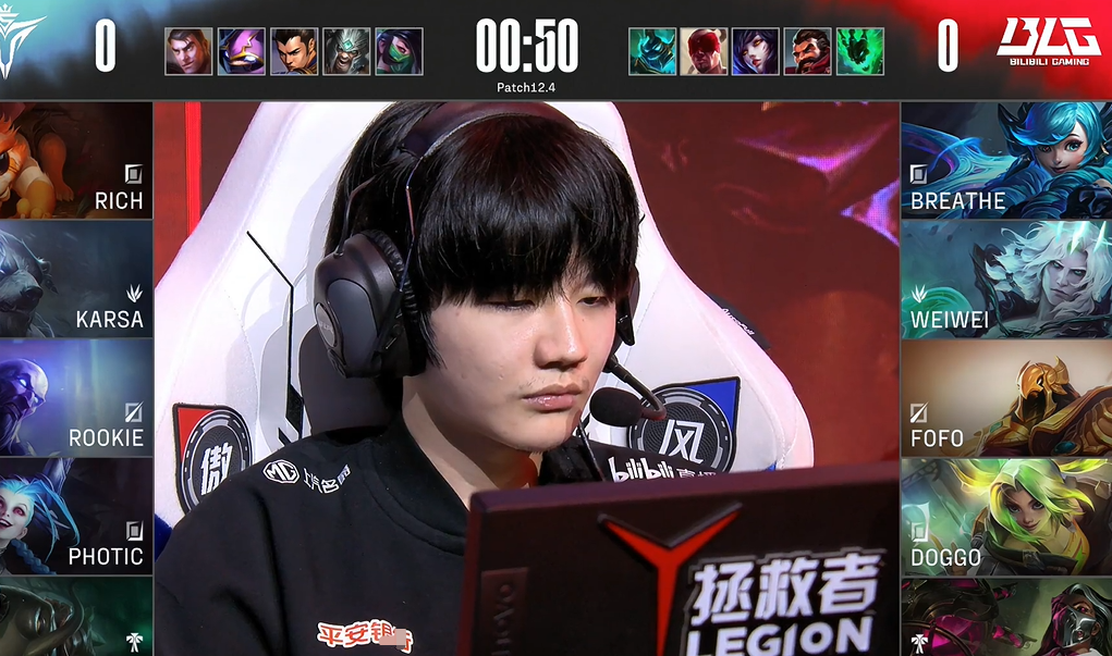 Karsa狗熊决策出错，V5首局惜败BLG，LPL水晶哥吐露心声