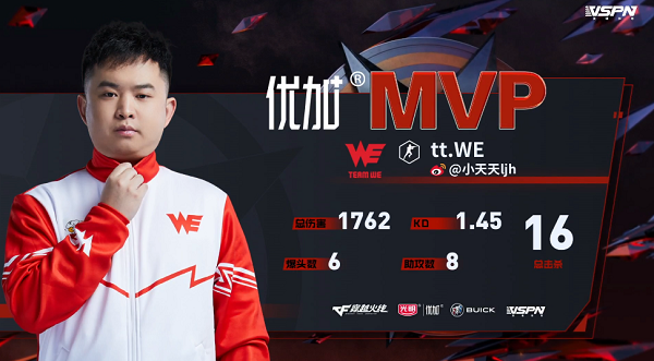 CFPL｜tt全场carry，WE与AG轻松取胜