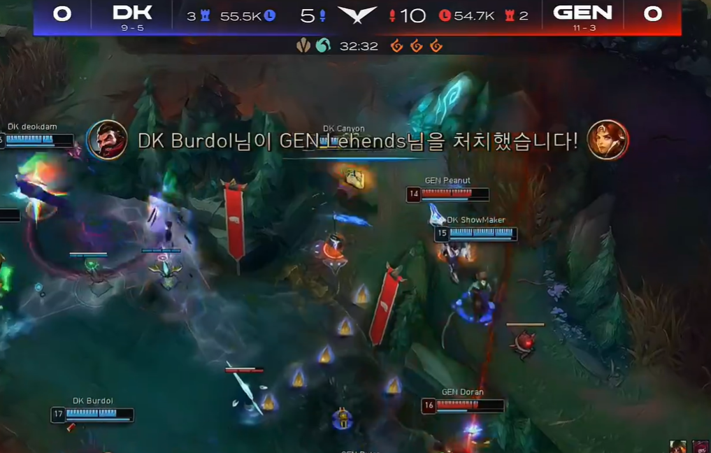 Peanut皇子掌控节奏，GEN力克DK，观众呼唤BeryL归队