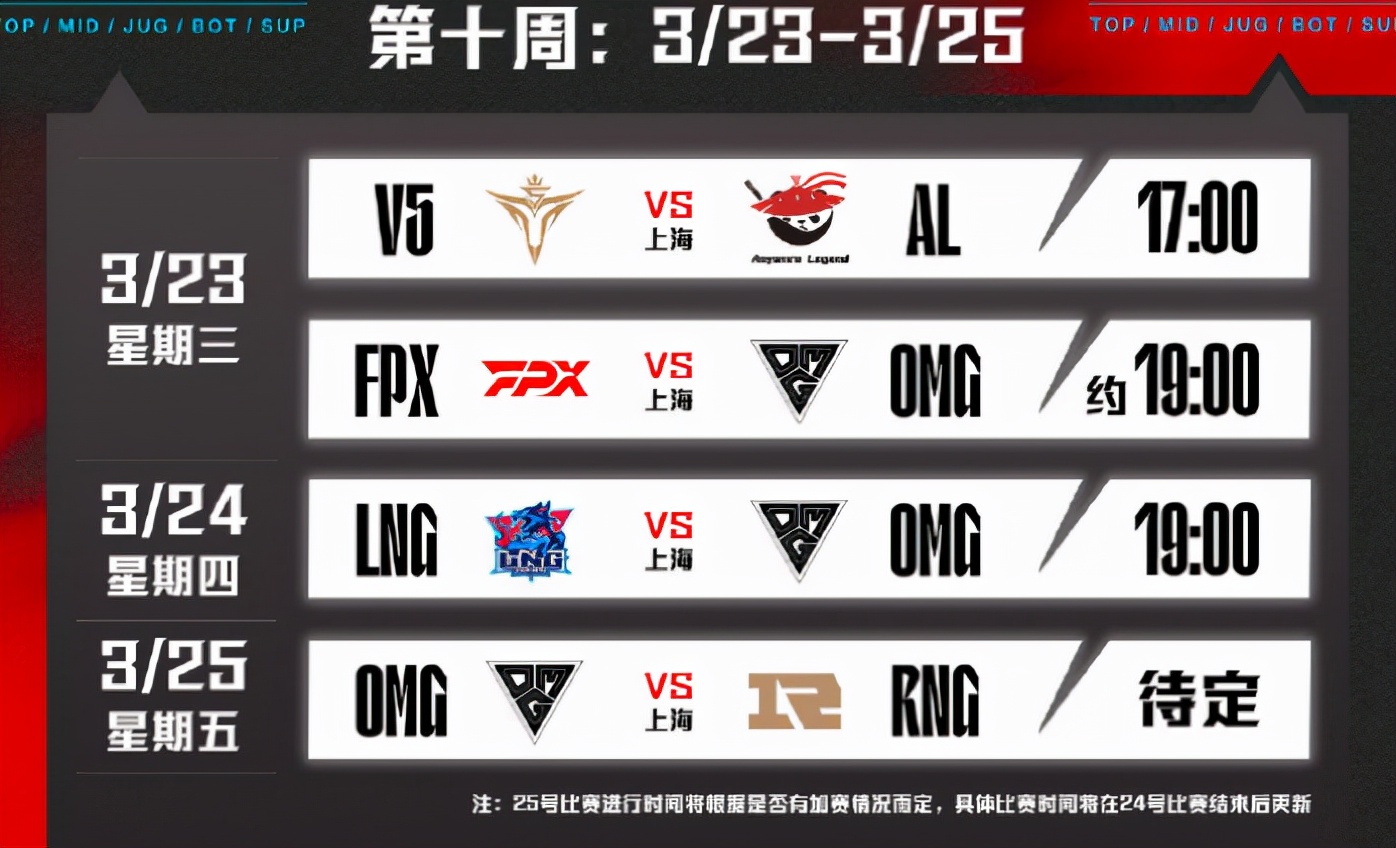 “XLB的首发没了”，Karsa出现低烧，V5全队停赛！和AL比赛延期至月底