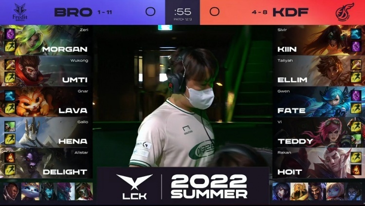 【BRO 1-0 KDF】Morgan纳尔亮眼发挥对线单杀