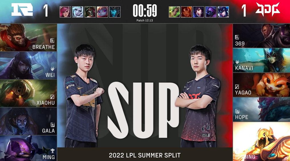 Ming泰坦一击制胜！RNG险胜JDG，米勒盛赞呼吸哥