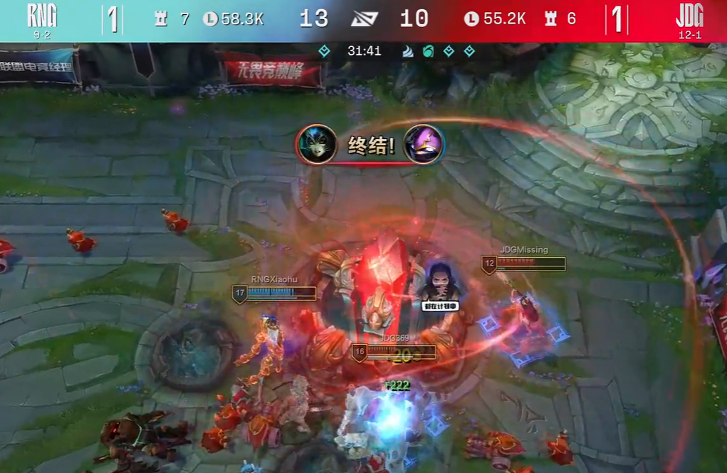 Ming泰坦一击制胜！RNG险胜JDG，米勒盛赞呼吸哥