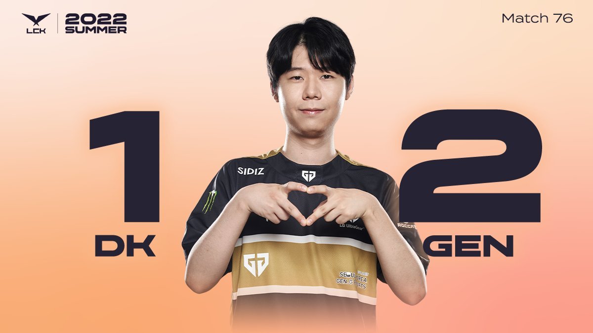 渐入佳境，势不可挡！ShowMaker遭伏击，尺帝伪五杀助力GEN拿下DK