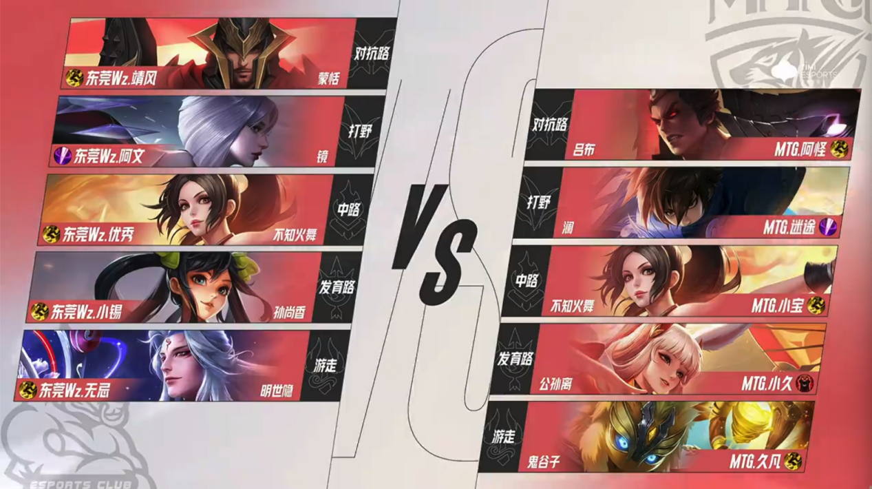 K甲快讯：MTG战胜东莞Wz，久凡鬼谷子巅峰对决引领节奏