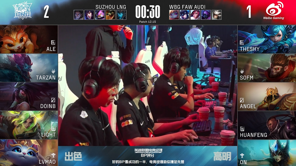 LNG淘汰WBG，Theshy再度无缘S赛，Doinb点名Rookie