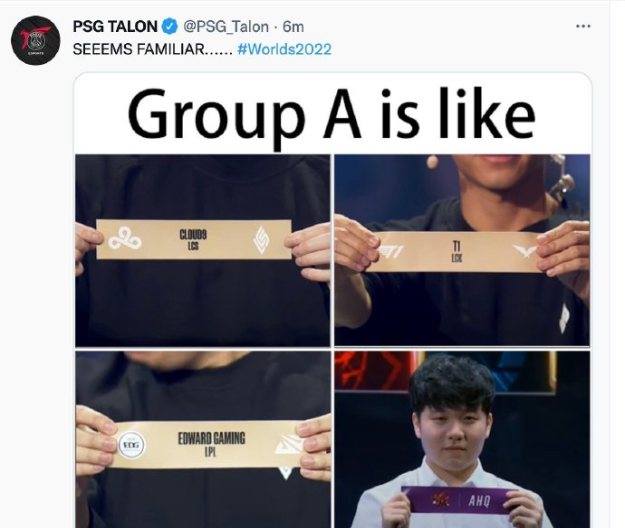 世界大不同！海内外各方锐评S12抽签：泽元毒奶MAD，笑笑认为C组最乱