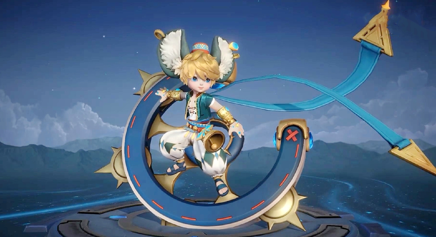 S29赛季限定皮肤官宣，李元芳“云中旅人”萌翻，云中决战来袭