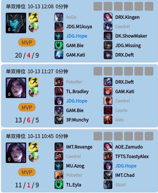 Hope登顶美服！JDG适应性很强！拥有最稳定的版本Carry点！