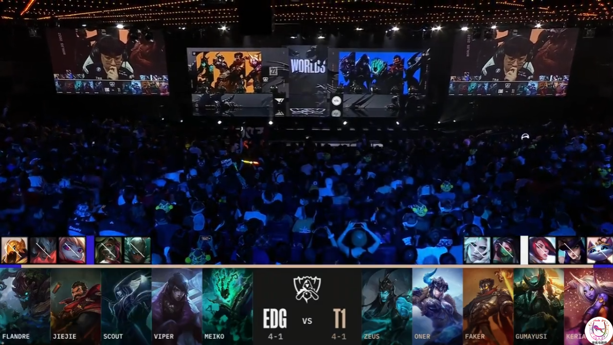 EDG被T1双杀小组第二晋级！18岁上单差距悬殊