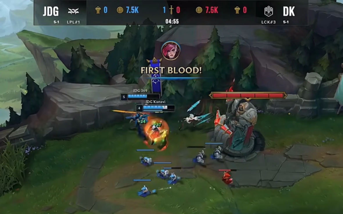 369剑魔是如何一剑一剑砍翻DK的？始于BP，终于对位差距