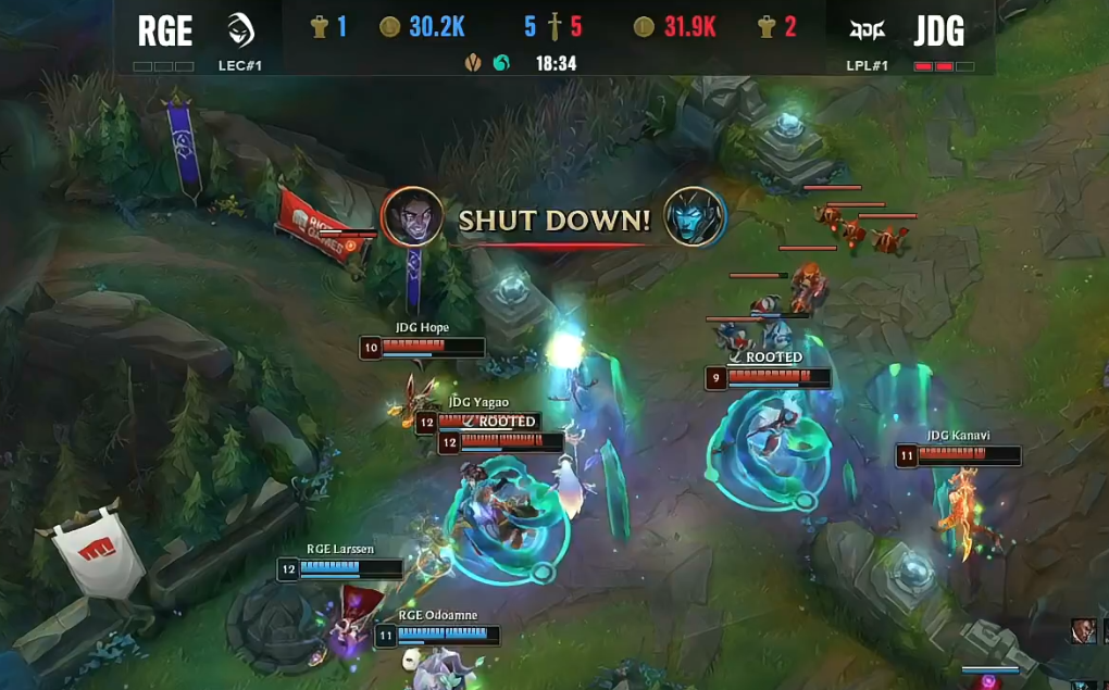 毫无悬念！JDG横扫RGE，晋级四强