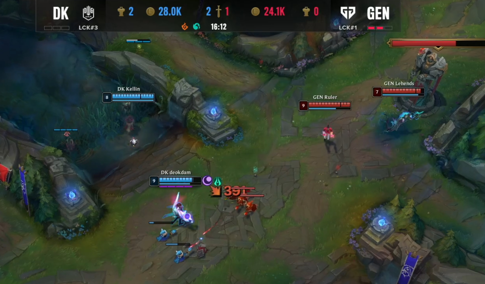 可以载入历史的一战！GEN拒绝让二追三晋级半决赛，ShowMaker太可惜了！