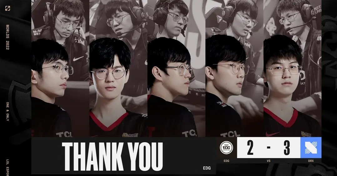EDG惨遭DRX让二追三止步八强，LCK再次复刻S11四强包围LPL
