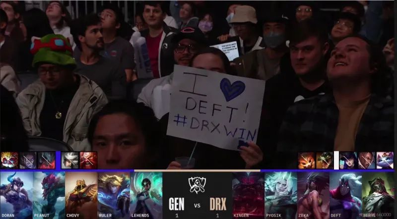 DRX轻松击败GENG挺进决赛！网友赞叹：两名26岁老将会师总决赛