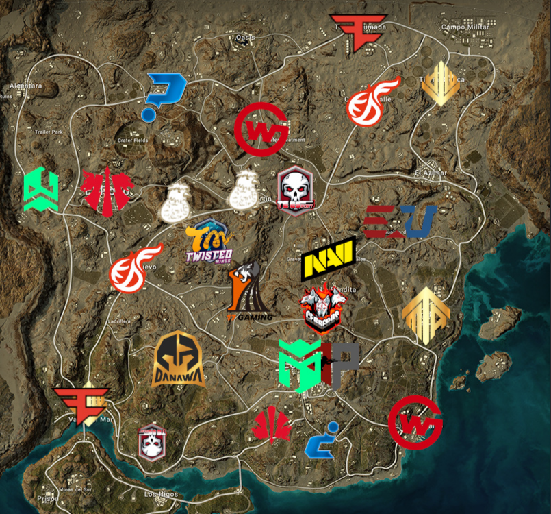 PGC决赛跳点出炉，17成为双P城最后赢家，NAVI和TM仍是夺冠热门