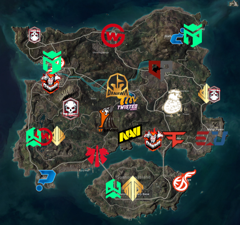 PGC决赛跳点出炉，17成为双P城最后赢家，NAVI和TM仍是夺冠热门