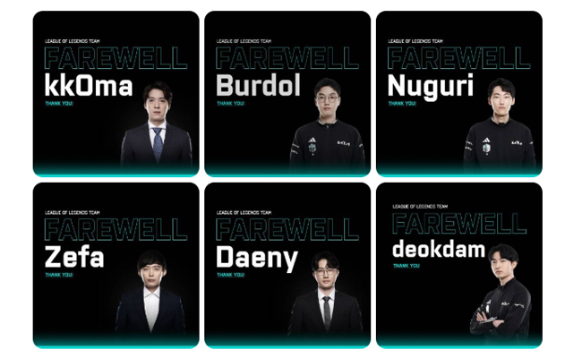 又一位选手离队！DK战队官宣AD选手deokdam离队