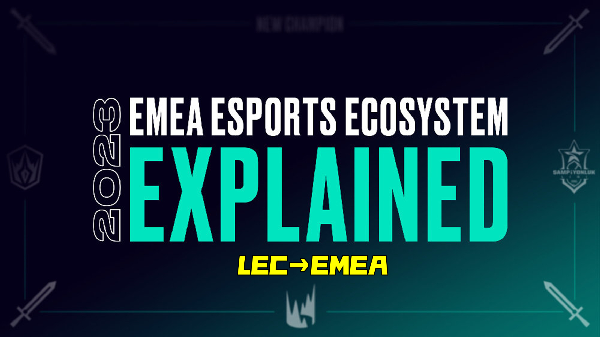 5个赛区合并！拳头宣布LEC更名为EMEA，新增冬季赛全年共3个赛季