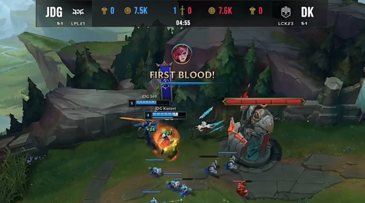 369剑魔是如何一剑一剑砍翻DK的？始于BP，终于对位差距