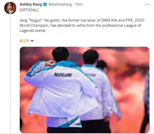 突发！当打之年的LOL冠军上单退役，Beryl：他说要不花钱玩冒险岛