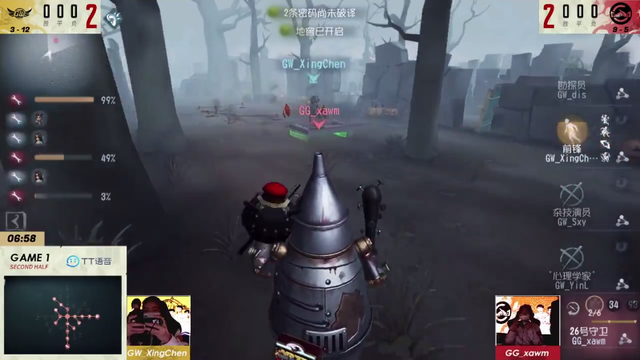 IVL秋季赛：xawm上演世界级守椅！成都GG零封GW