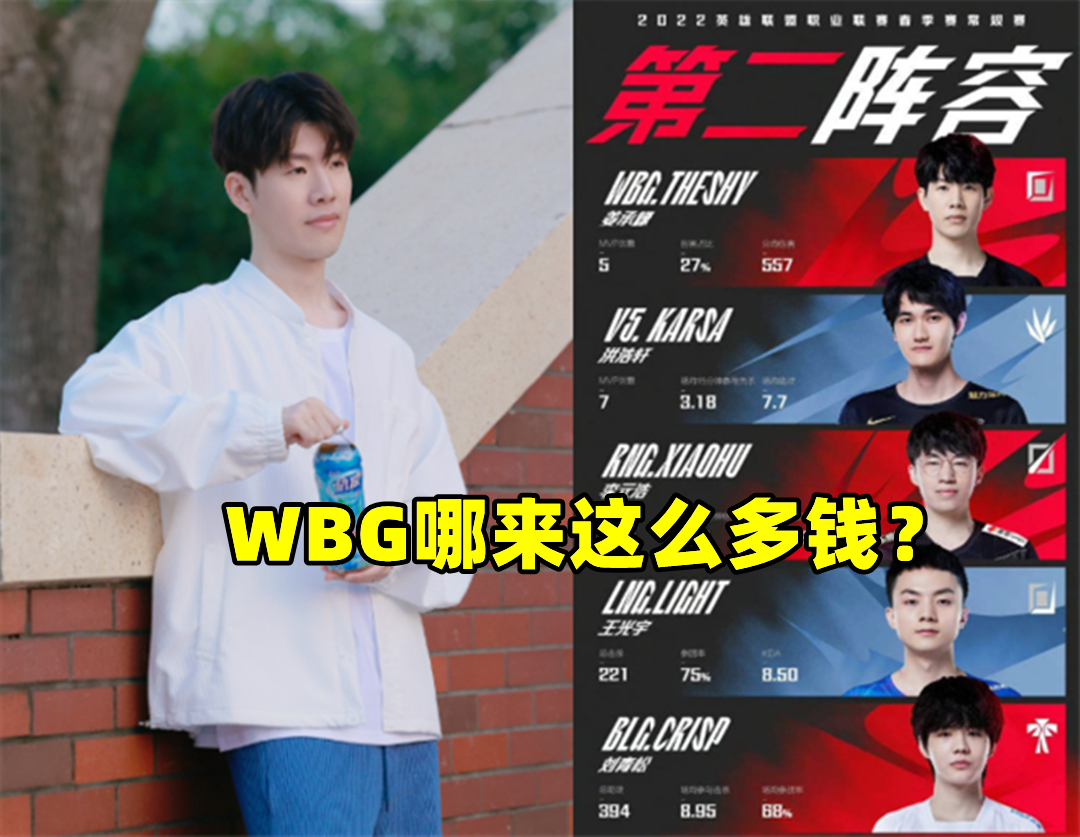 RNG用小虎抵债？还完WBG欠款后，解禁选手注册，这就是那个大瓜？