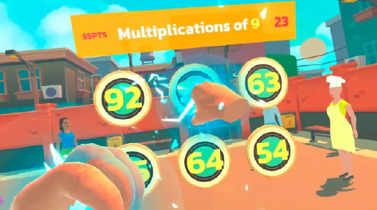 VR 教育游戏《Math World VR》已登陆 Qu