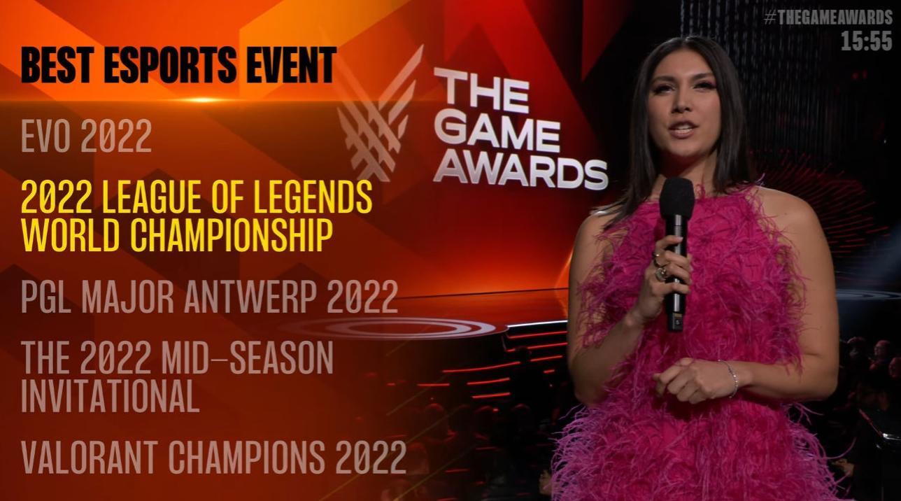 2022年度TGA游戏大奖相继出炉：S12世界赛获奖，瓦罗兰特崭露头角