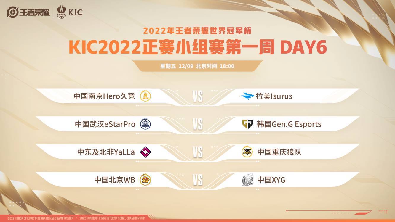 KPL队伍再次出征：hero久竞estar狼队必胜，WB与XYG上演强强对决