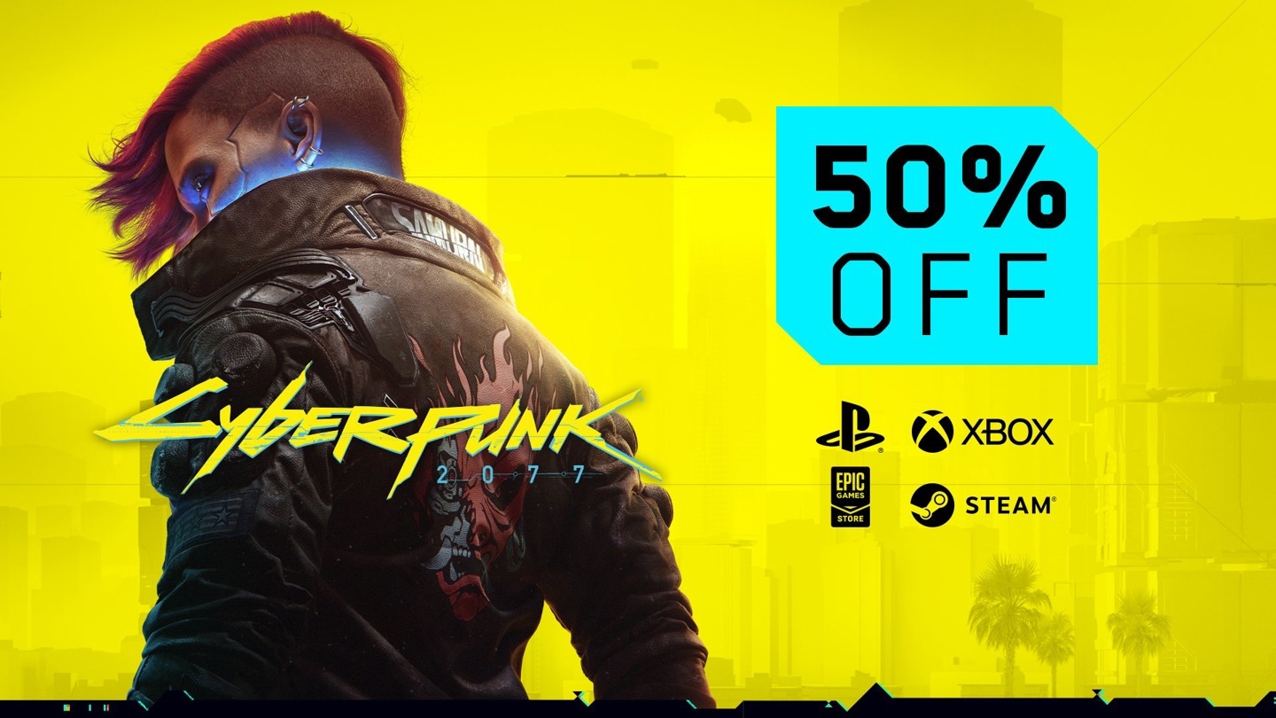 《赛博朋克 2077》全平台半价，Steam 到手价 149 元