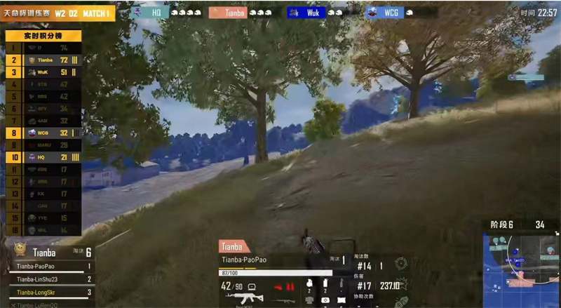 天霸拿下开门红反超I7，4AM状态有所好转，067状态神勇