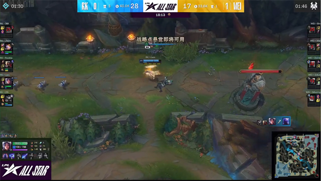 LPL全明星周末对抗赛：Bin与369互相单杀以示友好