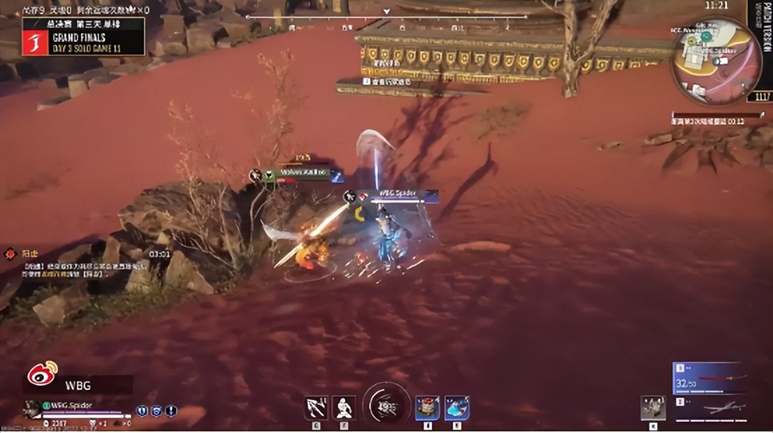 不再保守！Spider被GBL.Xin拖到阳虚暴怒：阔刀连招无伤带走凯豹