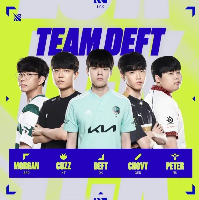 LCK全明星阵容公布：Faker携手Viper对阵Deft加Chovy
