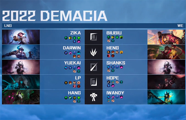 Shanks辛德拉对位单杀打开局面，WE 2-0淘汰LNG